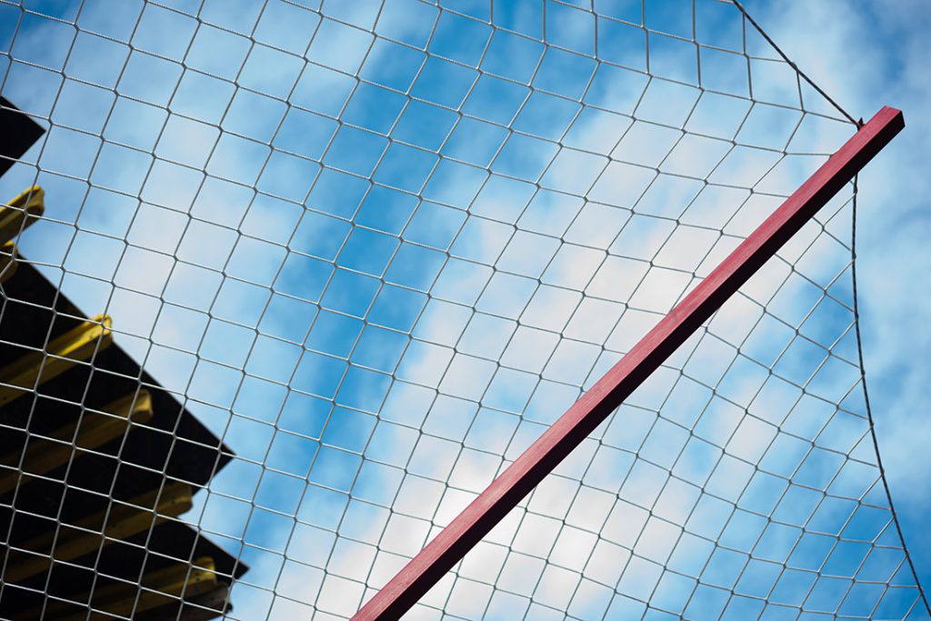 Fall Arrest Safety Netting by Glencross Scaffolding